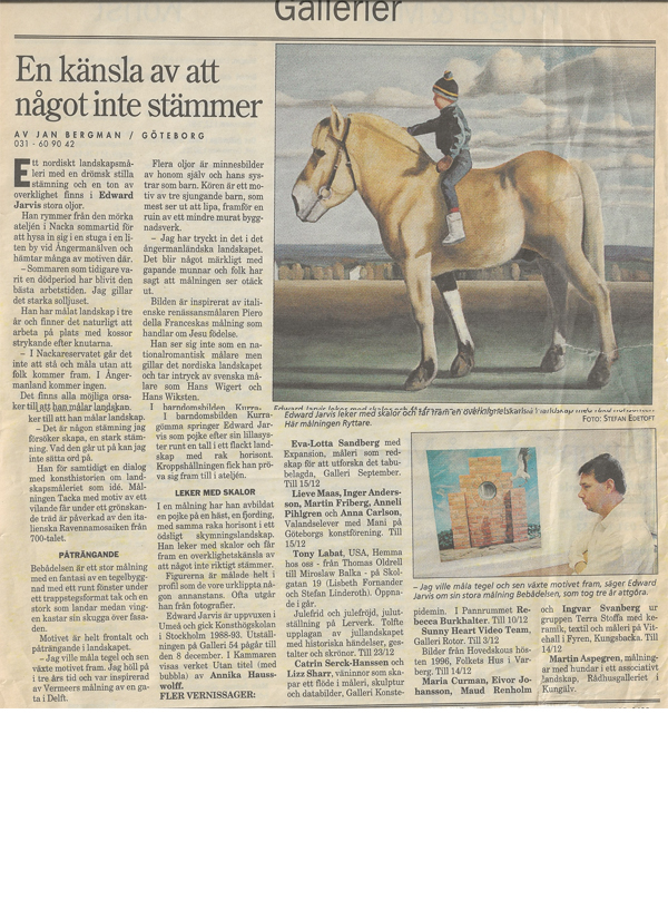 EXHIBITIONS – EDWARD JARVIS